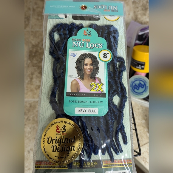 Bobbi Boss | Hair | Bobbi Boss Nu Locs 8 Navy Blue | Poshmark